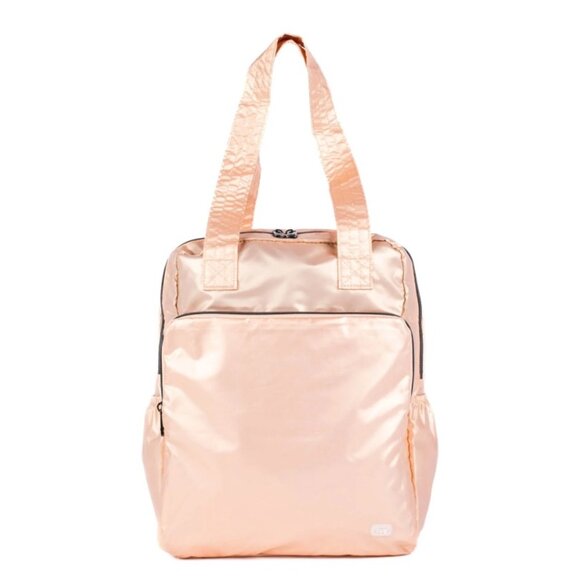lug | Bags | Lug Ranger Xl Packable Tote Bag Metallic Rose Gold Nwt ...